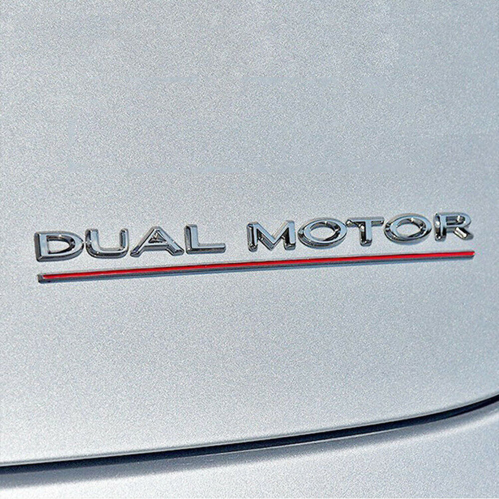 Dual Motor Emblem Tesla - Autoretail.no – Auto Retail